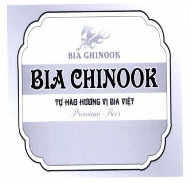 Đơn đăng ký nhãn hiệu "BIA CHINOOK BIA CHINOOK TỰ HÀO HƯƠNG VỊ BIA VIỆT ...
