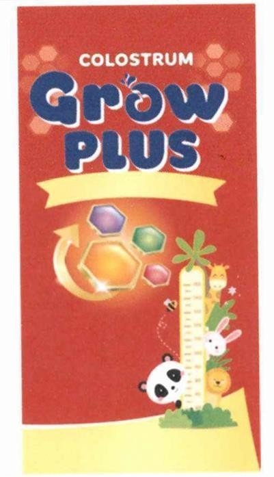 Đơn đăng ký nhãn hiệu "COLOSTRUM Grow PLUS" số 4-2025-07563 của Công ty ...