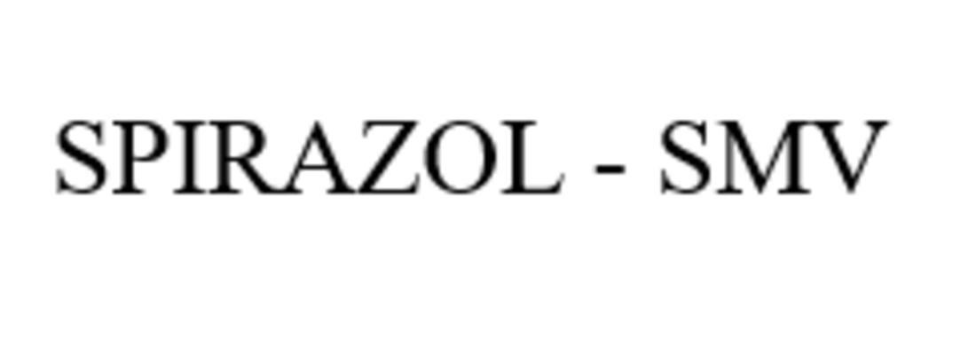 Đơn đăng ký nhãn hiệu "SPIRAZOL - SMV" số 4-2025-40053 của CÔNG TY TNHH ...