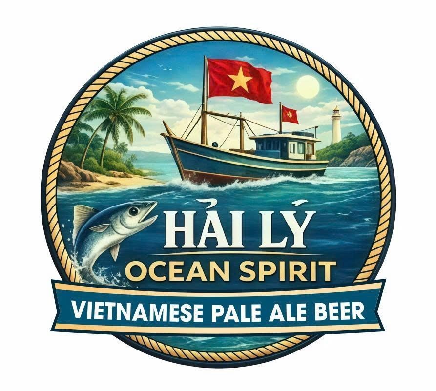 Đơn đăng ký nhãn hiệu "HẢI LÝ OCEAN SPIRIT VIETNAMESE PALE ALE BEER" số ...